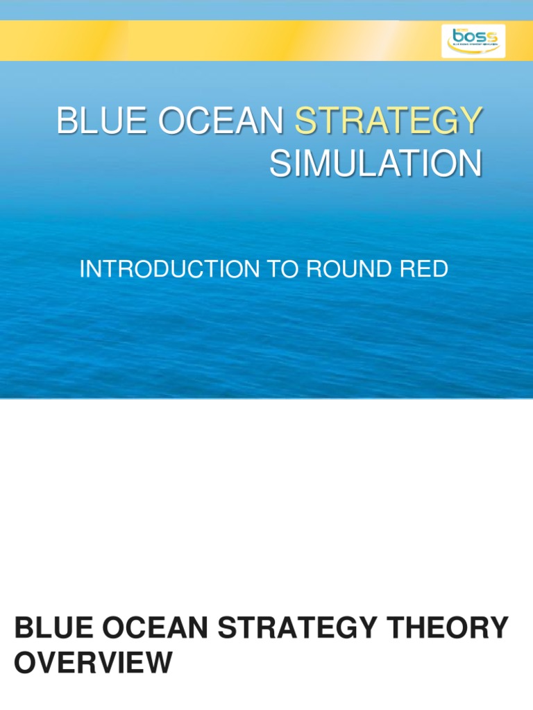 Blue Ocean Strategy Simulation Overview | PDF | Video Games | Video ...