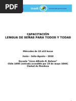 Libro - Lsa - Lengua Señas | PDF | Lenguaje de señas | Multilingüismo