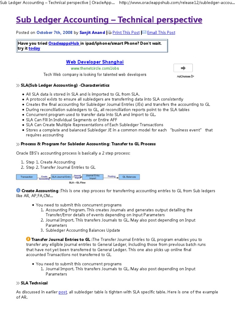 Sub Ledger Accounting - Technical Perspective PDF | PDF | Smartphone | Ios