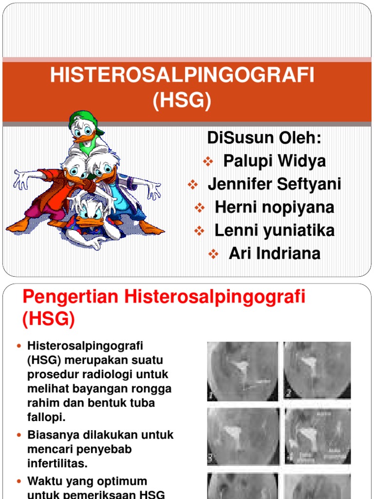 Histerosalpingografi (HSG) | PDF
