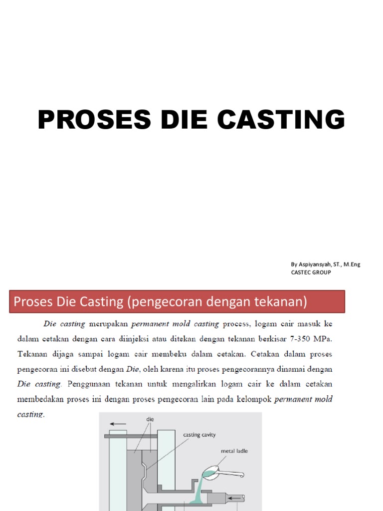 Proses Die Casting | PDF