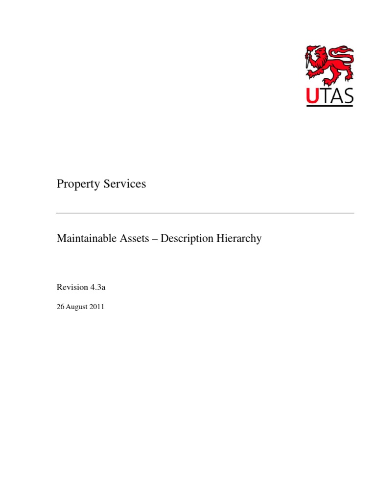 Maintainable Assets Description Hierarchy PDF | PDF | Hvac | Mechanical Fan