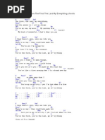 Amy Winehouse's Valerie Guitar Tabs | PDF | Song Structure | Elements ...