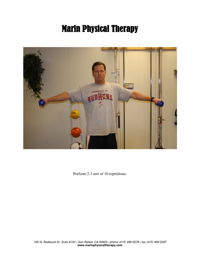 Physical Therapy Exercise Guide | PDF