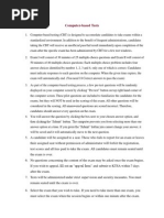 Grace Pass Test Instructions and Guidelines | PDF | Educational ...