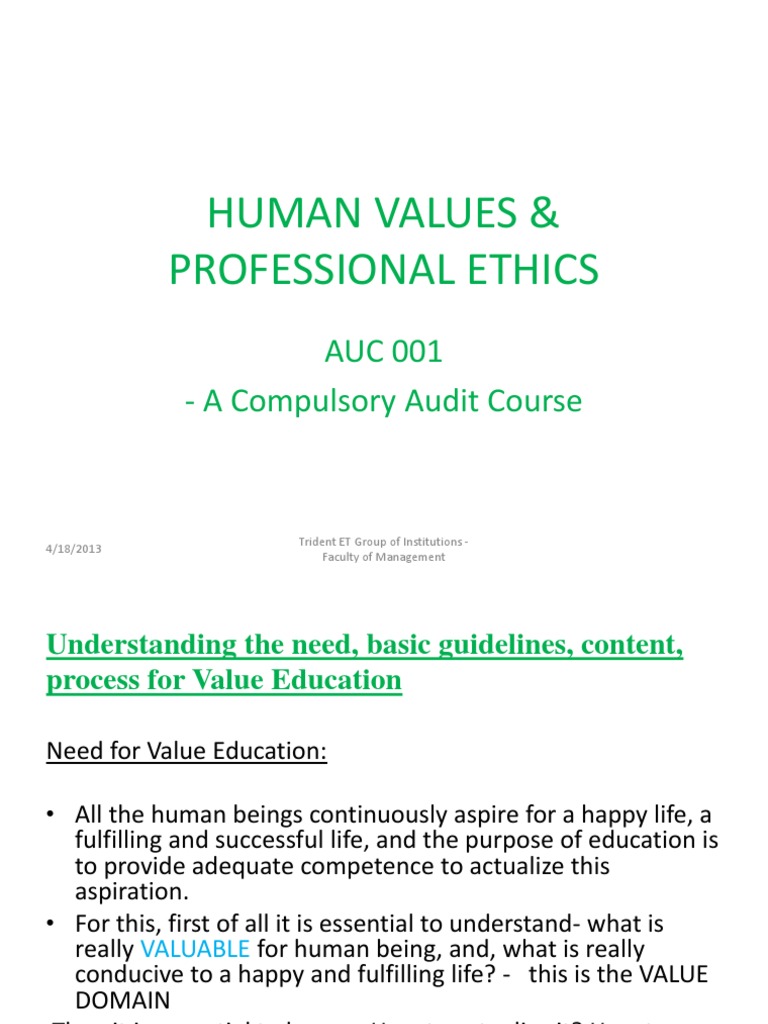 human values professional ethics | Value (Ethics) | Morality