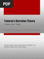 Todorov's Narrative Theory Explained | PDF