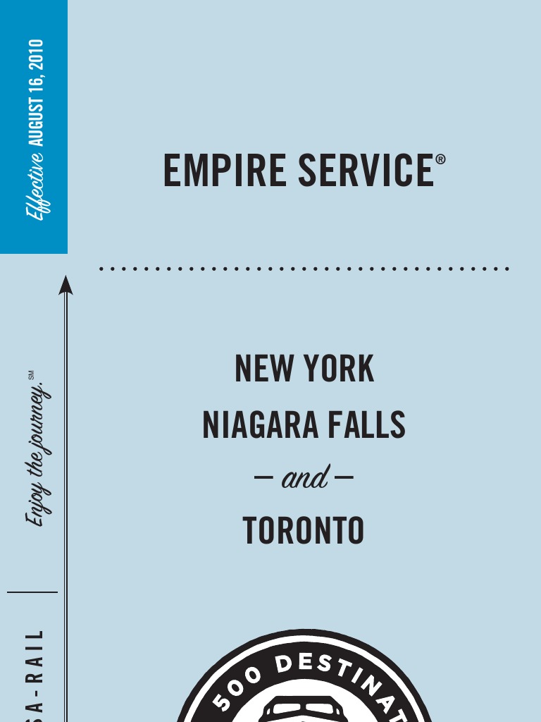 Empire Service: New York Niagara Falls - and - Toronto | Download Free ...