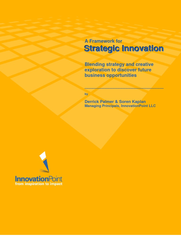 Strategic Innovation White Paper | Innovation | Strategic Management