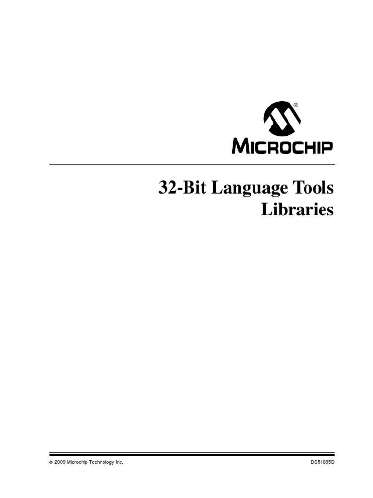 MPLAB C32 Libraries | PDF | C (Programming Language) | Integer (Computer Science)