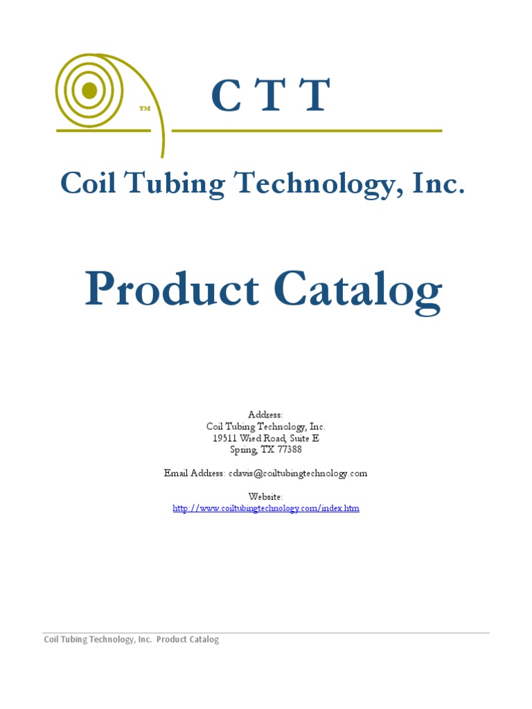 CTT Catalog | PDF | Jet Engine | Strength Of Materials