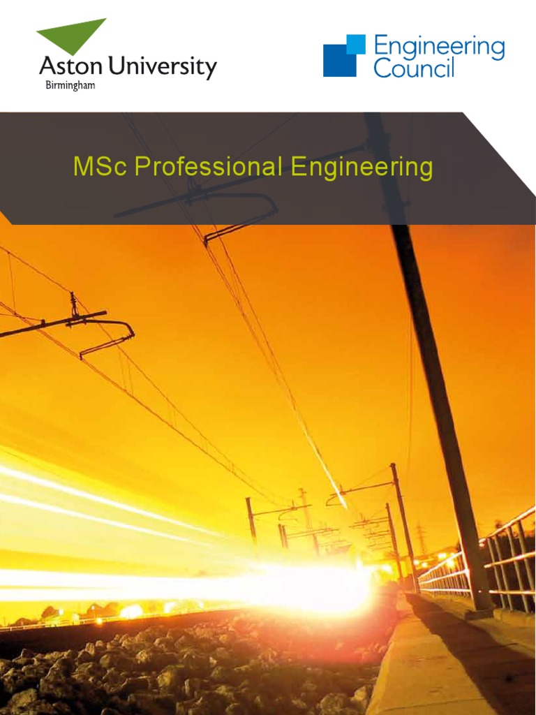 Professional Engineering Booklet | PDF | Engineer | Engineering