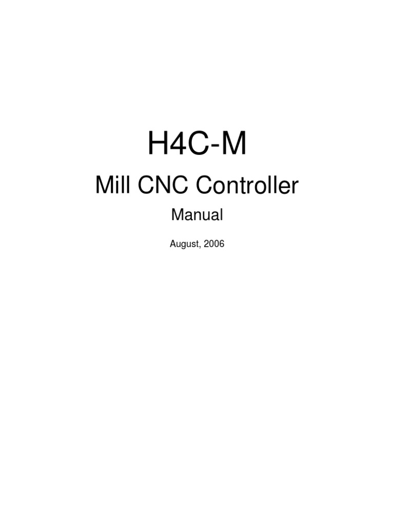 H4C M Operation Manual | PDF | Cartesian Coordinate System | Numerical ...