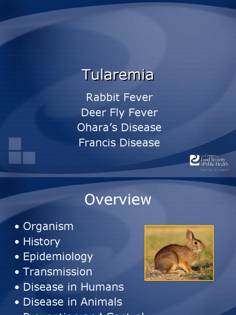 Tularemia | Public Health | Diseases And Disorders