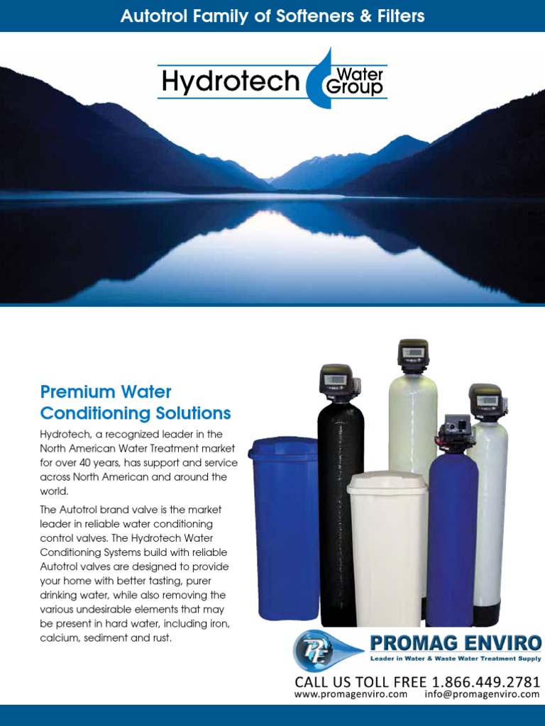 Water Softeners Residential Autotrol Logix 255 Demand Series Softeners US Brochure | PDF