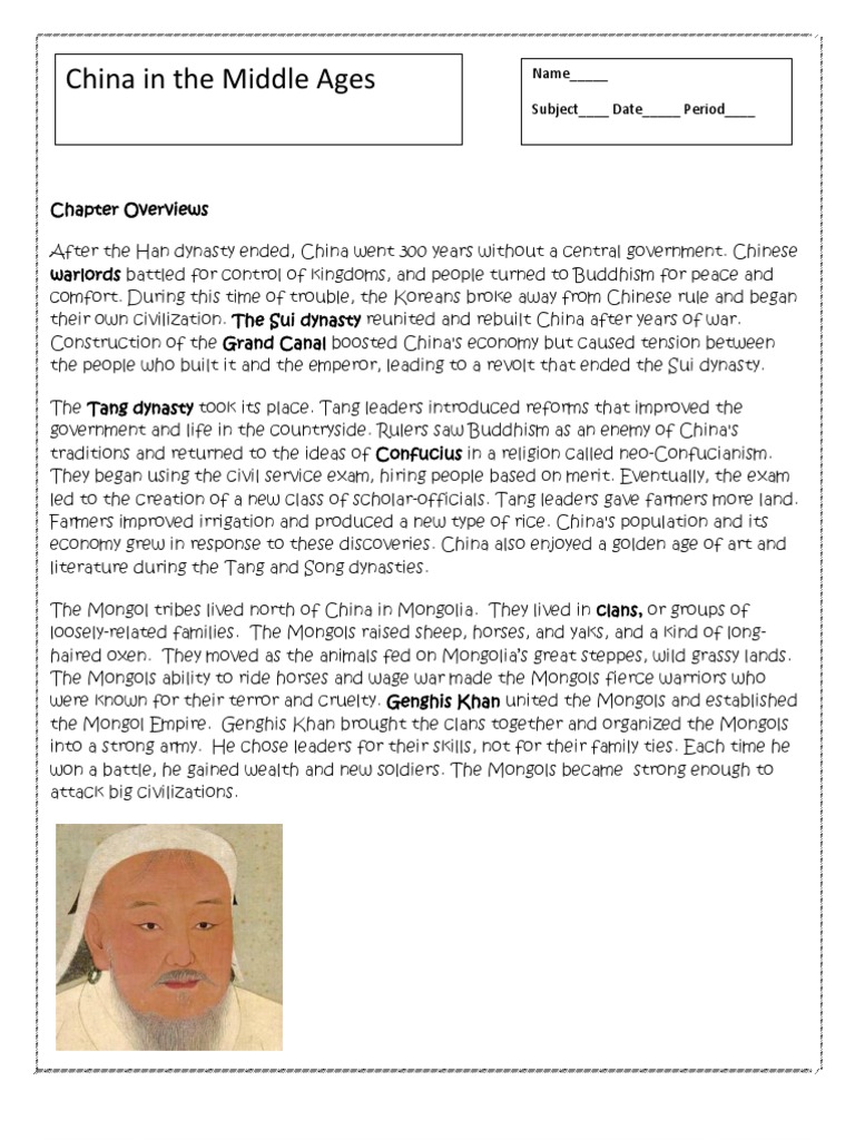Causes of the Tang Dynasty's Fall | PDF | Tang Dynasty | China