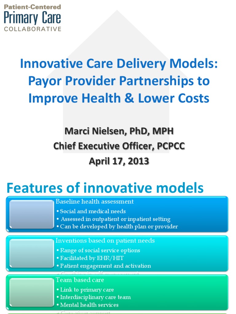 Innovative Interdisciplinary Care Models | PDF | Health Care | Chronic ...