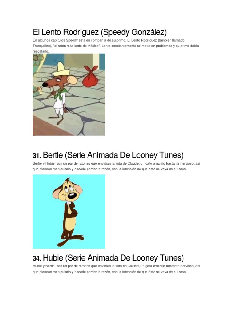 El Lento Rodríguez | PDF