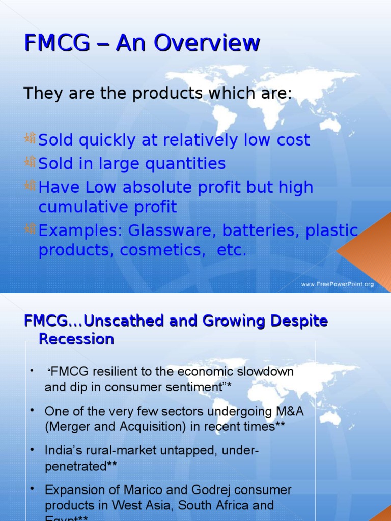 FMCG - An Overview | PDF | Nestlé | Business
