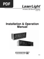 Remote Controller For Visionline: Installation Manual | PDF | Power ...