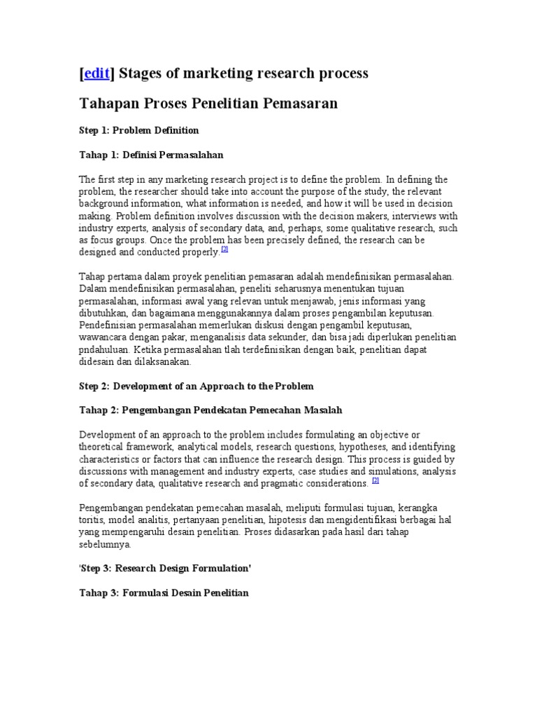 6 Tahap Proses Penelitian | PDF | Survey Methodology | Research Design