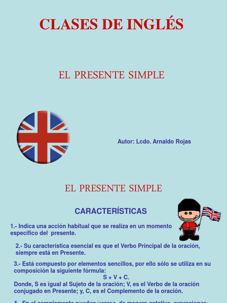 Presente Simple | PDF | Verbo | Asunto (gramática)