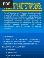 Vip Security and Protection Course | PDF | Safety | Hazards