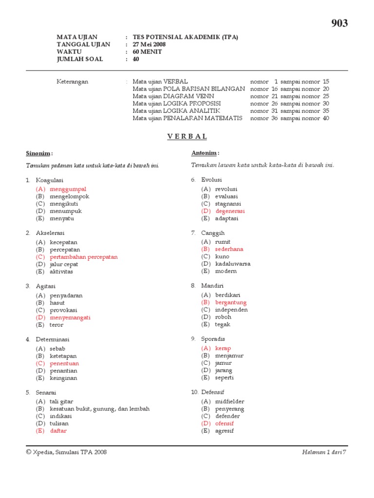 Tpa 2 | PDF