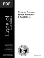 BPS Code of Ethics and Conduct | PDF | Career & Growth