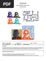 Drypoint Printmaking Lesson Plan - 7th Grade | PDF | Printmaking | Etching