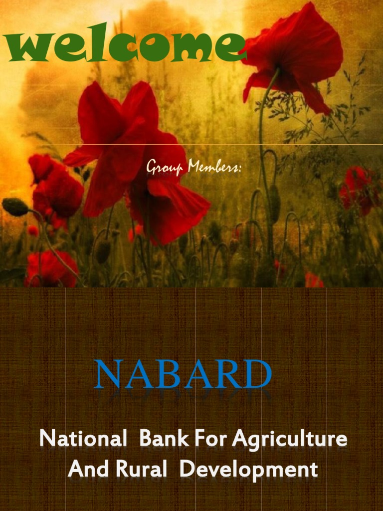 NABARD | PDF | Cooperative | Banks