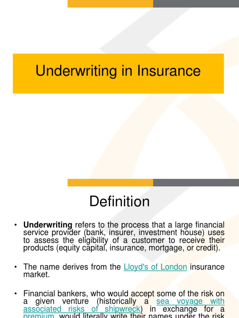 Under Writing | PDF | Underwriting | Life Insurance