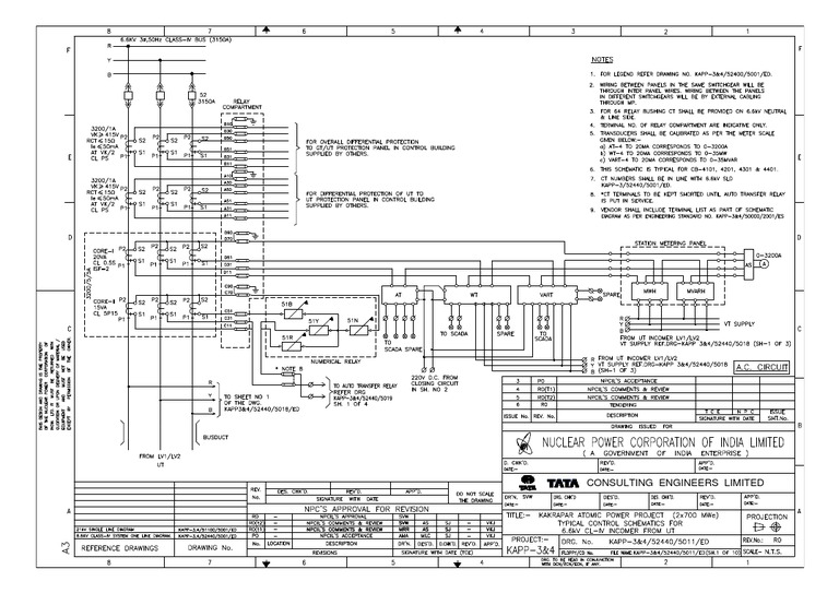 KAPP-3&4-52440-5011-ED (SH-01 OF 10) - Model | PDF
