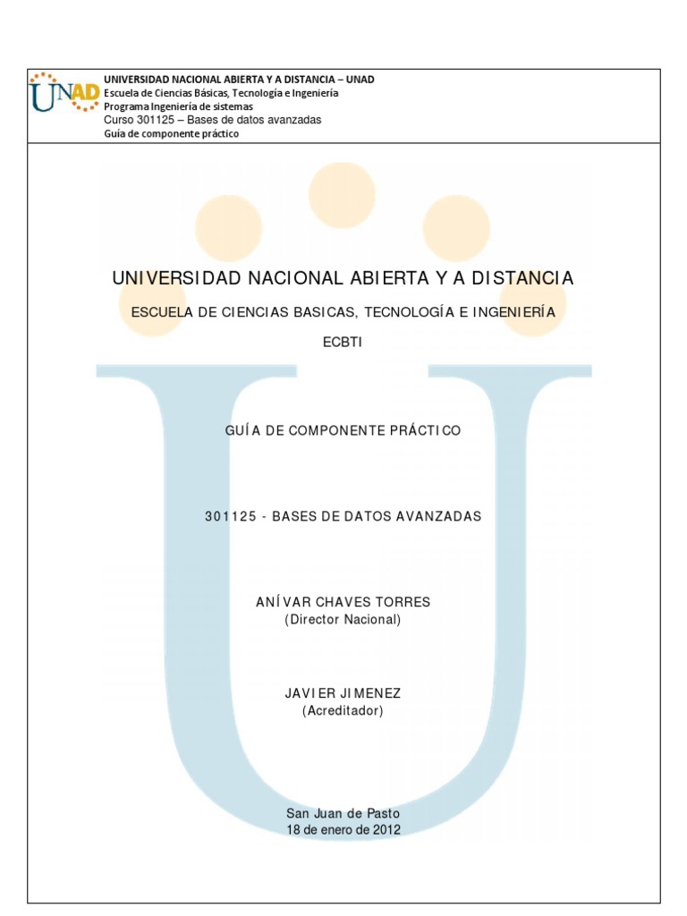 Guia de Practica BDA PDF | PDF | Bases de datos | Procesamiento de datos