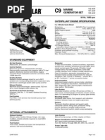 Cat C18 ACERT Spec Sheets - Commercial C18 ACERT Marine Propulsion ...