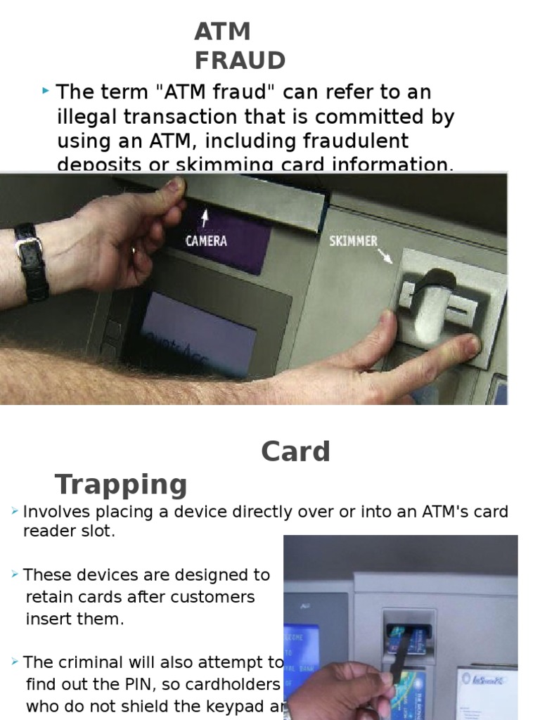 Atm Fraud | PDF | Automated Teller Machine | Personal Identification Number