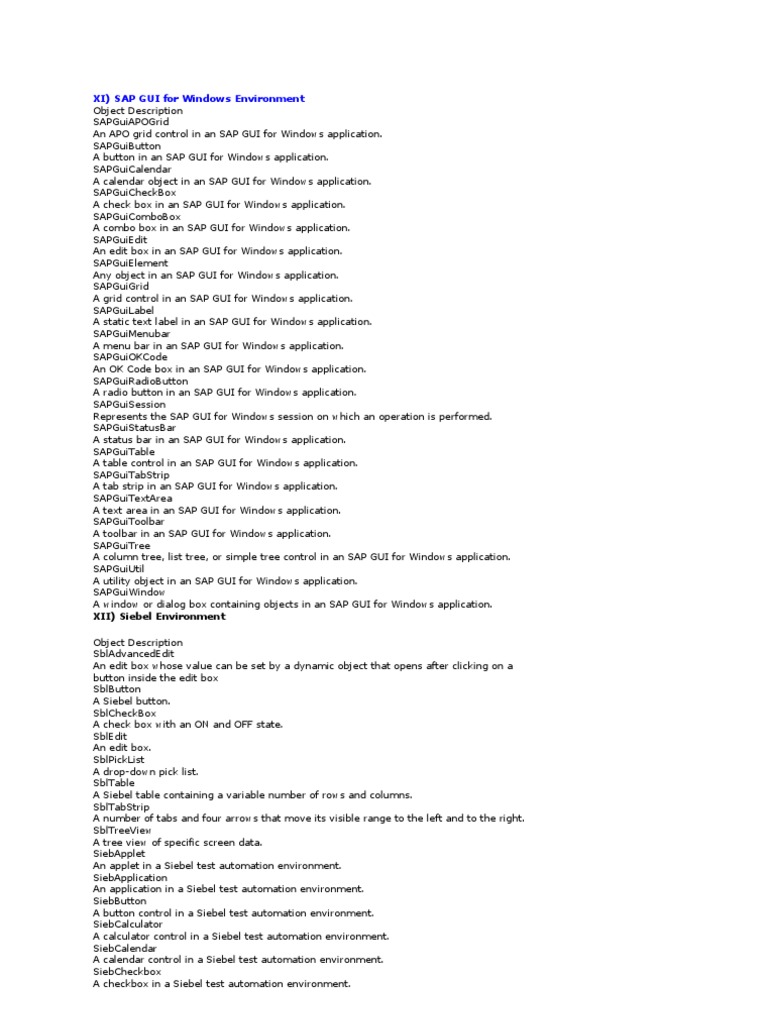 Sap | PDF | Graphical User Interfaces | Tab (Gui)