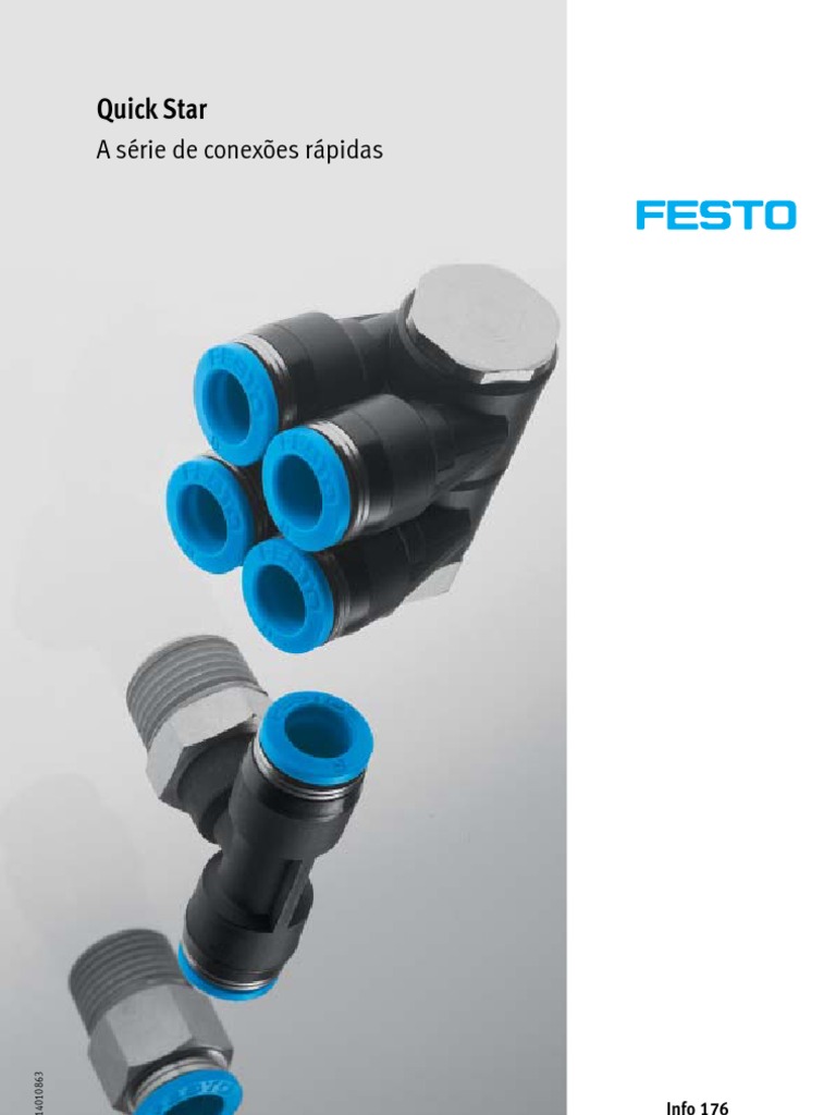 CATALAGO CONEXÕES FESTO | Aço | Física Aplicada e Interdisciplinar