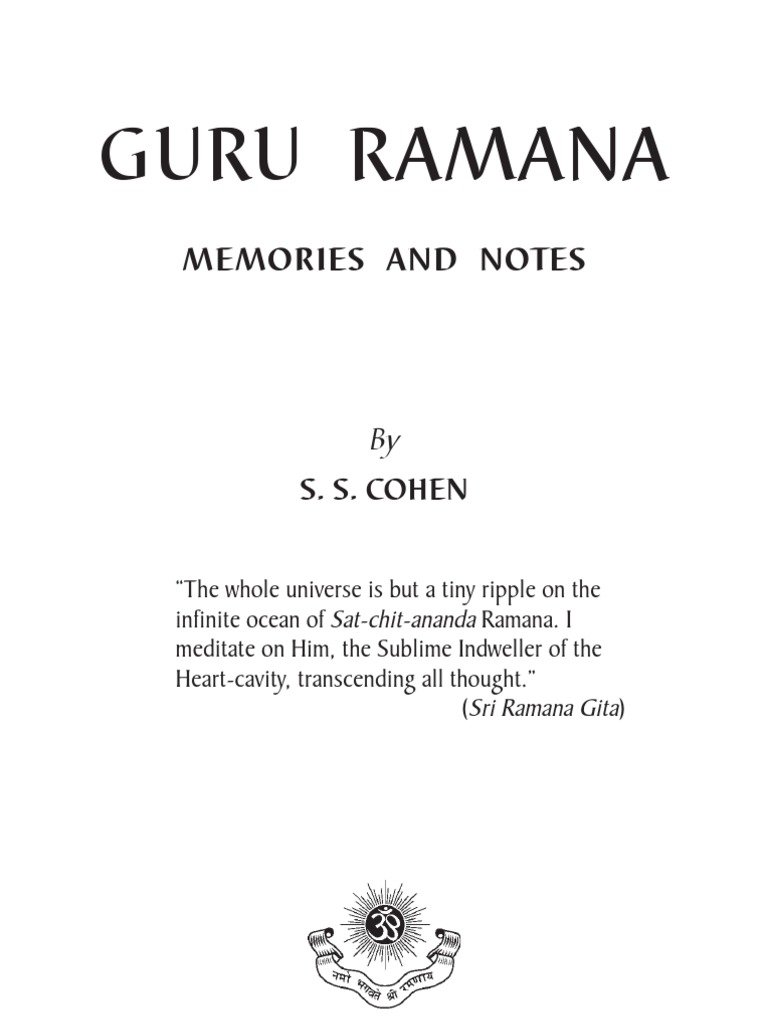 Guru Ramana | PDF