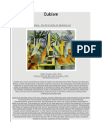 Cubism Study Sheet | PDF | Cubism | Plastic Arts