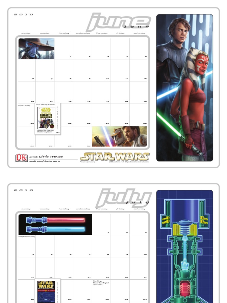 STARWARS Calendar | PDF