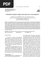 Sample FEA Report | PDF | Stress (Mechanics) | Stress–Strain Analysis