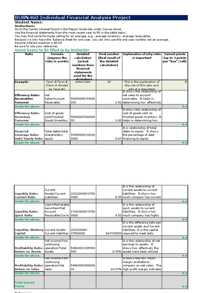 Financial Ratios Analysis Overview | PDF | Equity (Finance) | Revenue