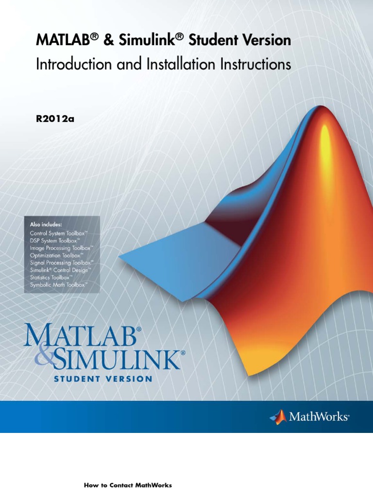 Introduction and Installation Instructions: Matlab & Simulink Student Version | PDF | Matlab ...