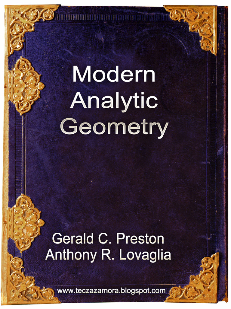 Modern Analytic Geometry | PDF | Geometry | Space