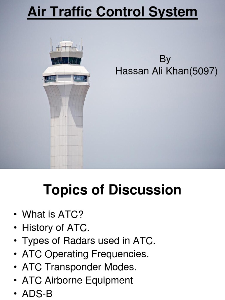 Air Traffic Control | PDF | Transponder (Aeronautics) | Air Traffic Control