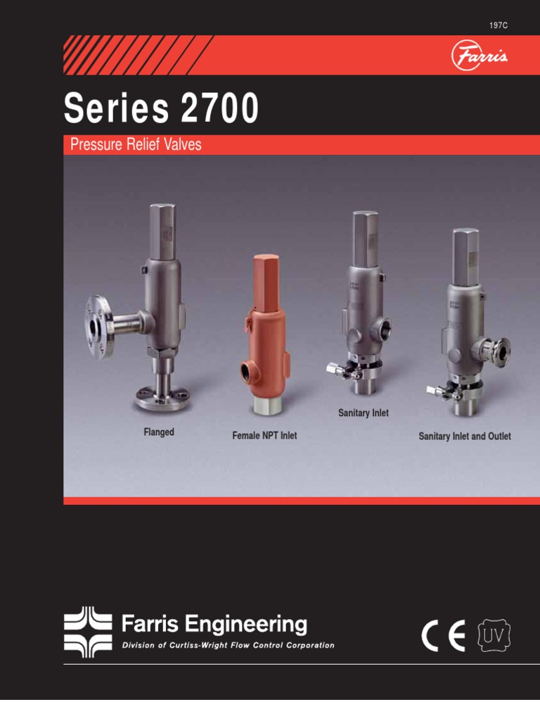 FARRIS PSV MODEL 2700 New Cat PDF | PDF | Valve | Stainless Steel