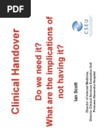 Doctor Handover Register | PDF