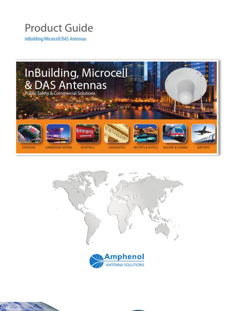 Amphenol Antenna Solutions Product Guide Q2 2012 InBuilding Microcell ...