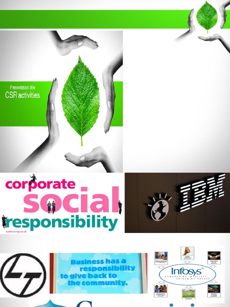CSR in Corporates | PDF | Ibm | Corporate Social Responsibility